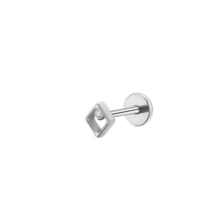 Flat Back Titanium Studs – Get Pierced Co.