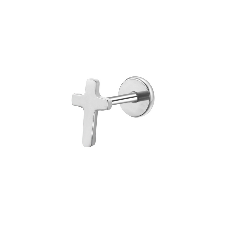 Flat Back Titanium Studs – Get Pierced Co.