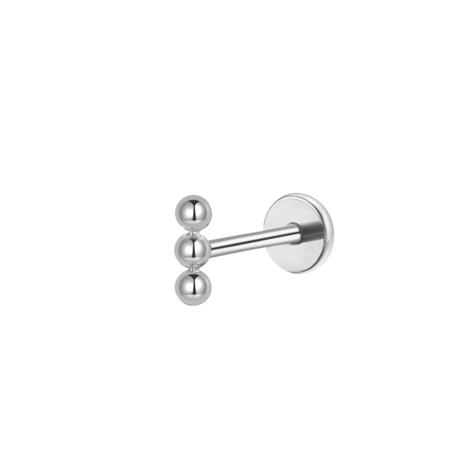 Flat Back Titanium Studs – Get Pierced Co.