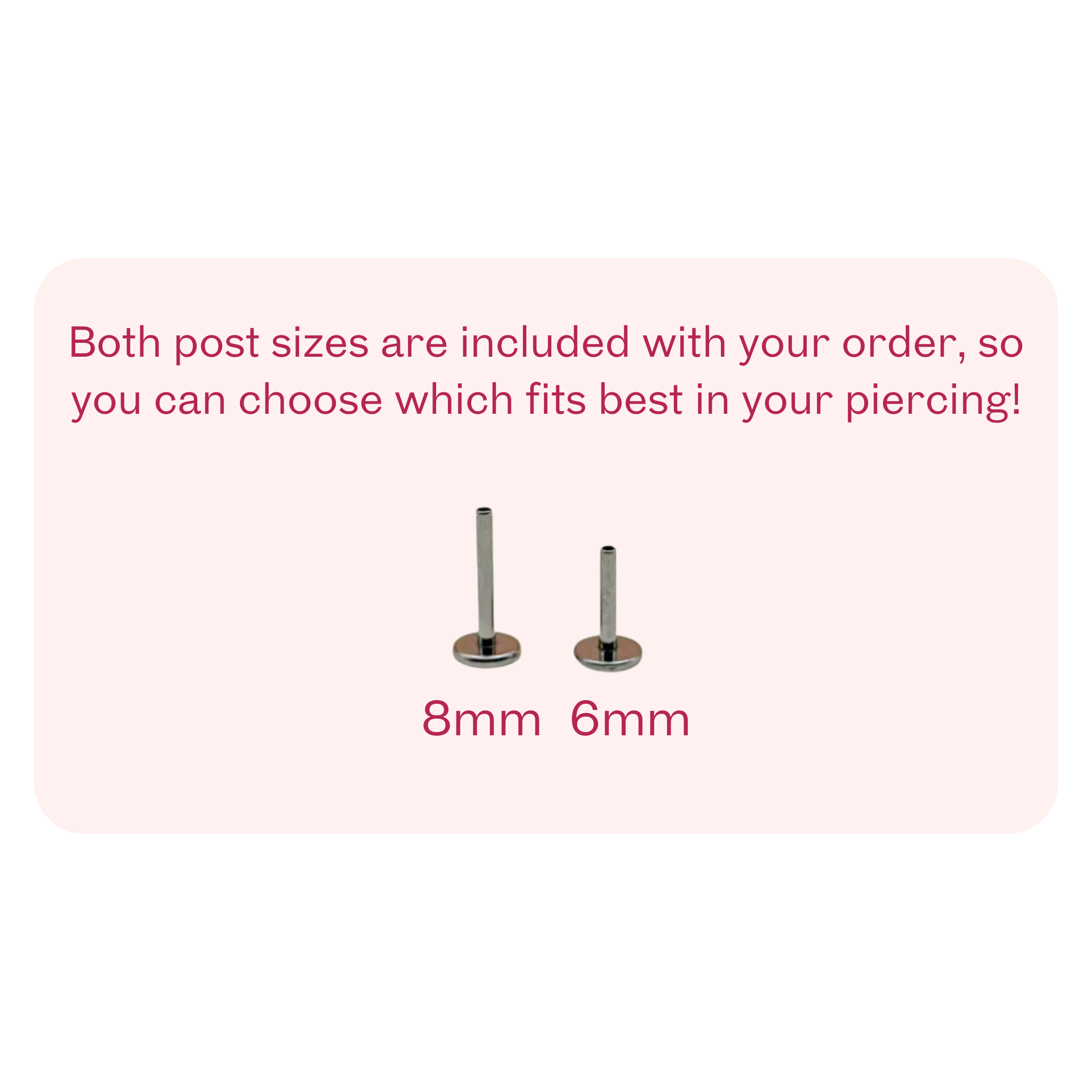 Bow Flat Back Stud – Get Pierced Co.