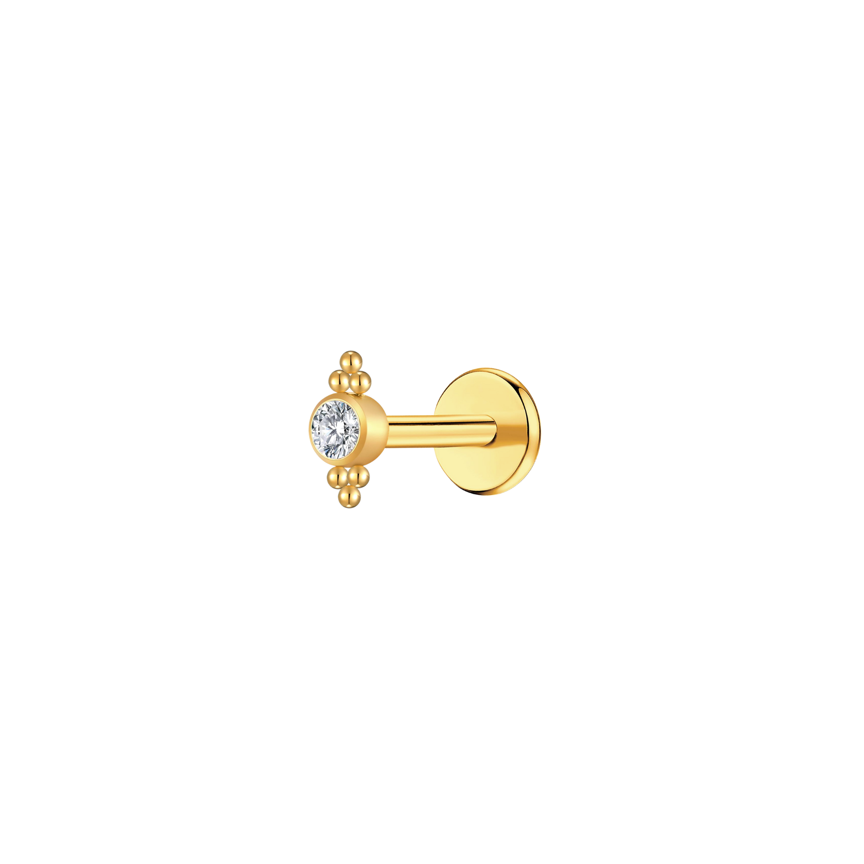 Piercer-Grade Flat Back Titanium Studs - Get Pierced Co. – Get Pierced Co.
