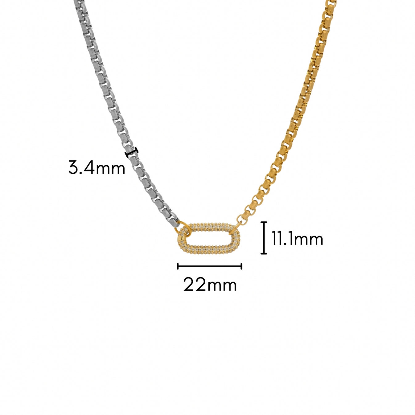 Box Chain Necklace – Get Pierced Co.