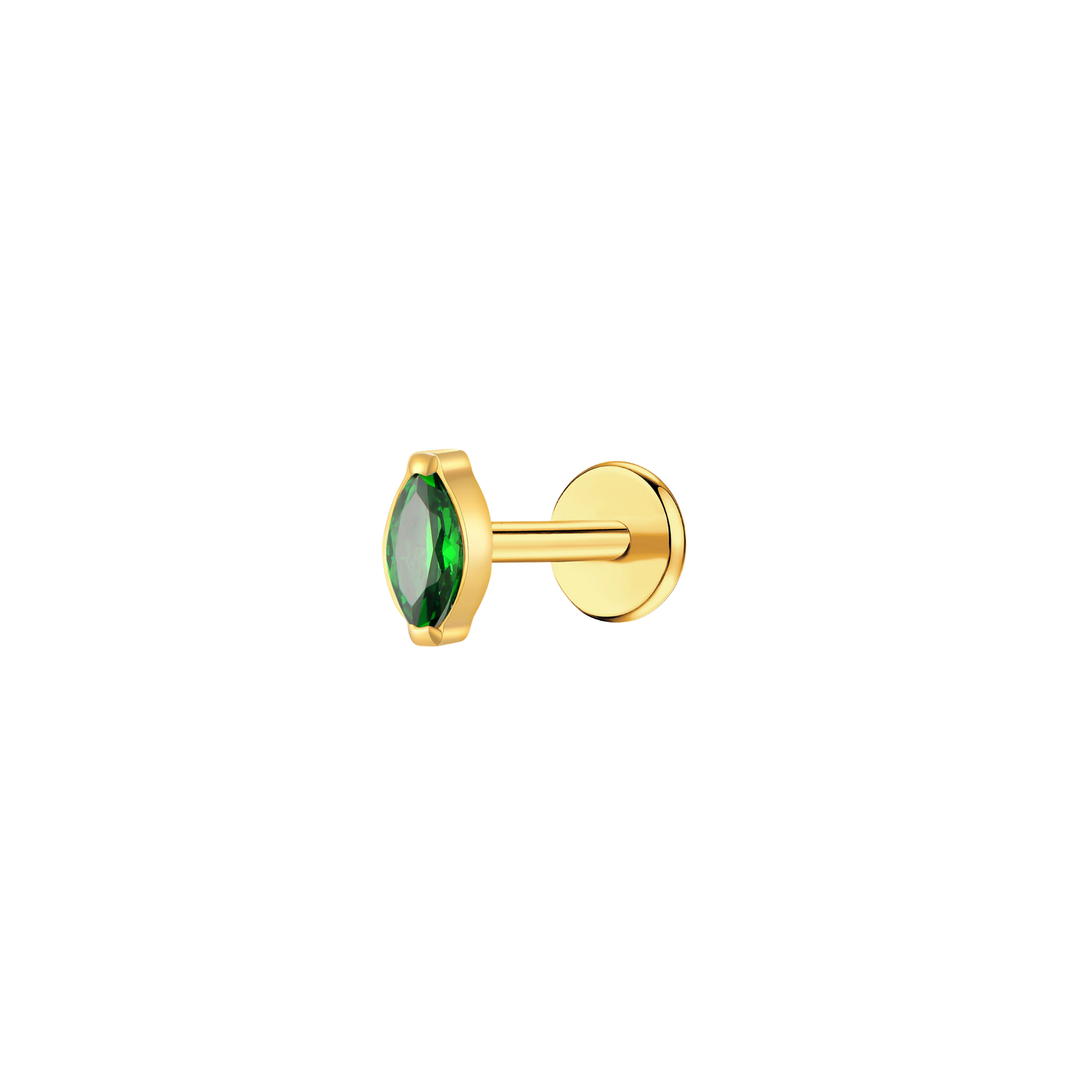 Piercer-Grade Flat Back Titanium Studs - Get Pierced Co. – Get Pierced Co.